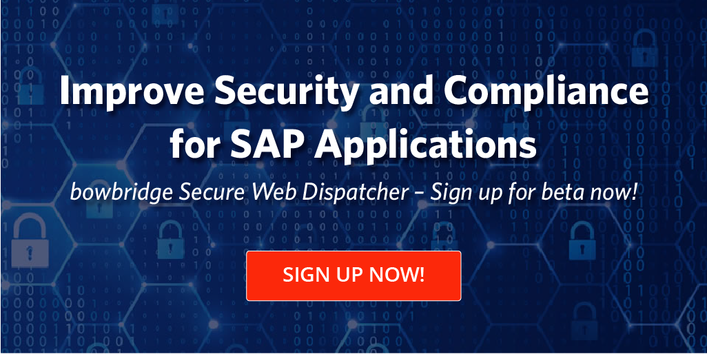 Sap Cybersecurity Learn More About Secure Web Dispatcher